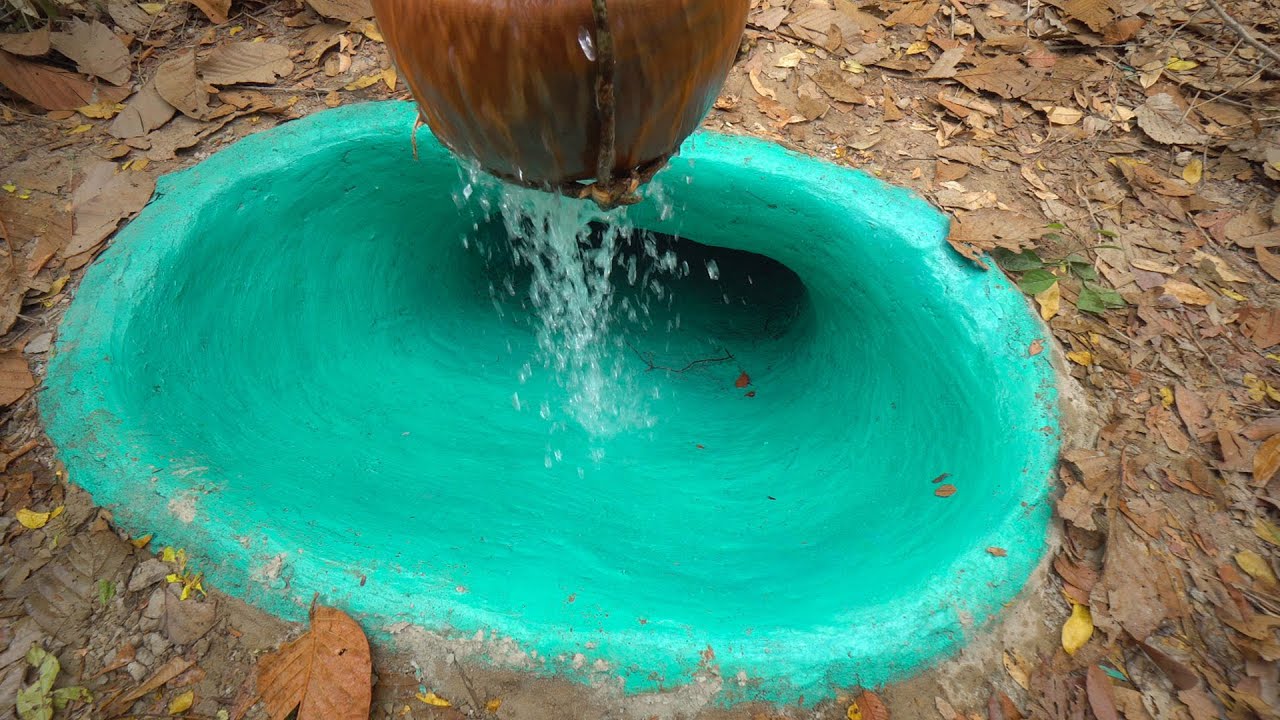 How To Build Survival Secret Underground House Water Slide To Tunnel ...