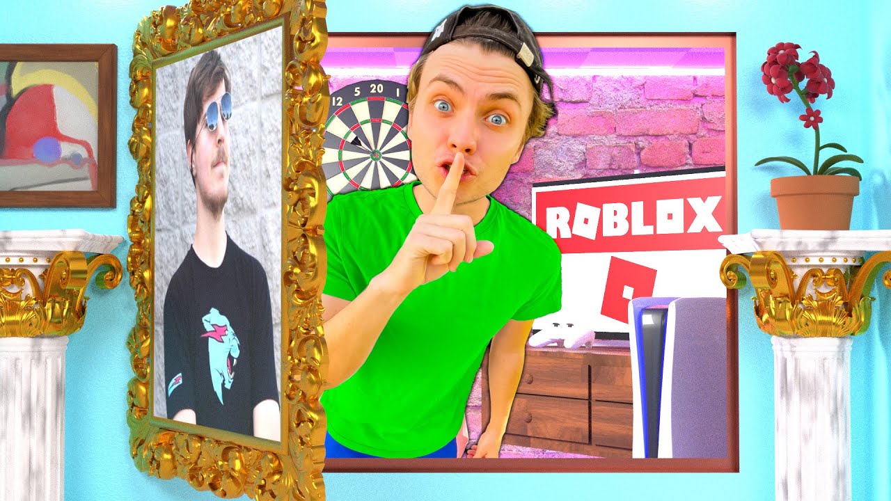 I Built a SECRET Hidden Gaming Room In My House!! (PART 1) - 完成まで見たくなる動画