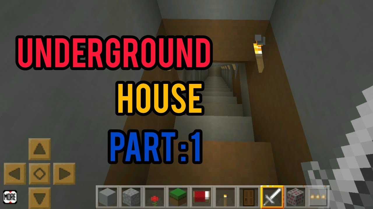 I made Underground House in Loki Craft game - 完成まで見たくなる動画