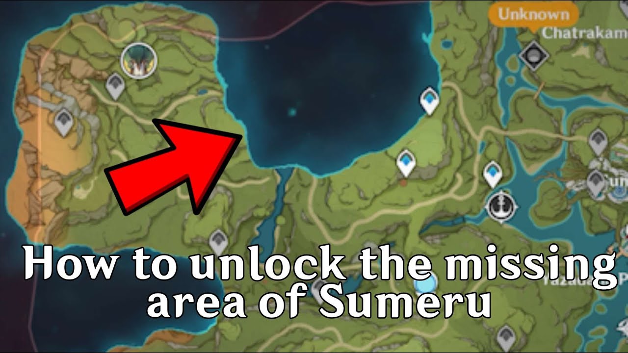 How To UNLOCK The MISSING AREA Of Sumeru Genshin Impact 